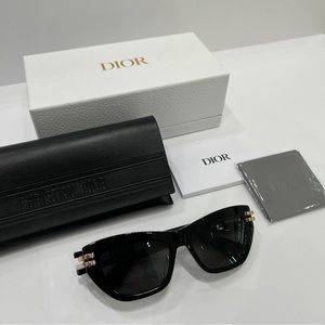 Dior | Accessories | Christian Dior Cdior B2u A0 Black Cateye ...